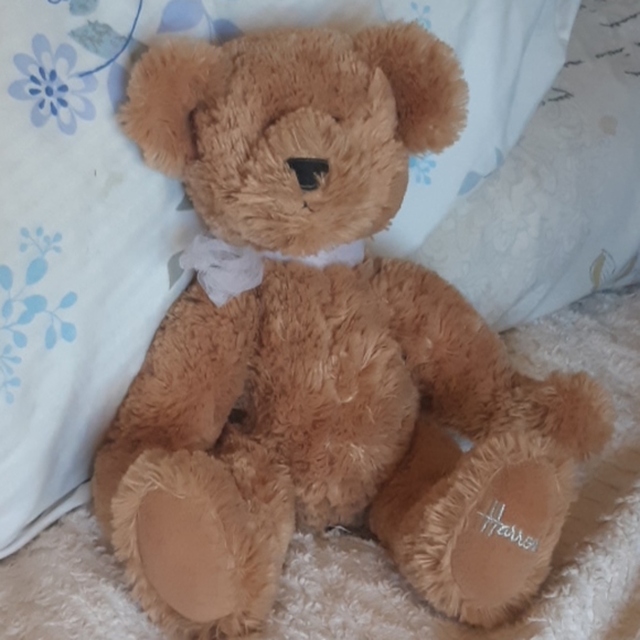 Harrods | Toys | Teddy Bear Harrods Of London Plush Stuffed Toy | Poshmark